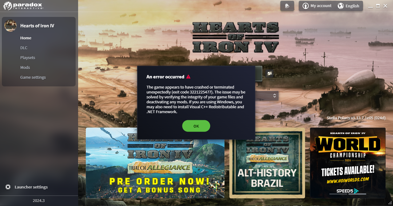 Paradox crash reporter | Paradox Interactive Forums